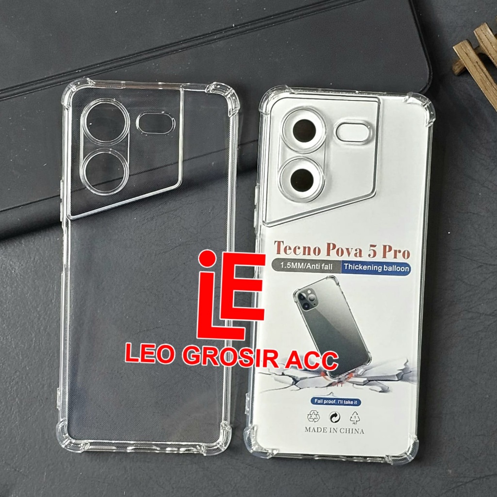 Jual TECNO POVA 5 PRO SOFTCASE AIRBAG ANTI CRACK TEBAL CASE BENING TECNO POVA 5 PRO | Shopee ...
