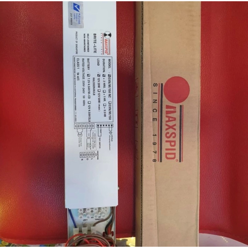 Jual BATTERY EMERGENCY MAXSPID HALOGEN / LED / BULB | Shopee Indonesia