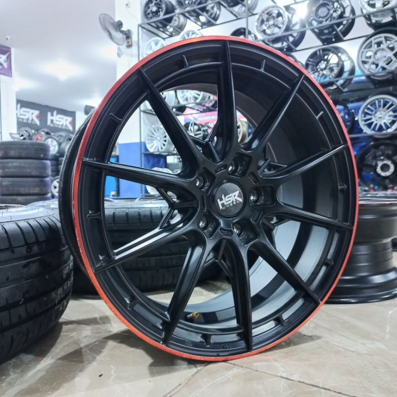Jual VELG MOBIL RACING HSR CK05 R18 BAUT 5X114.3 + BAN 2PCS | Shopee ...