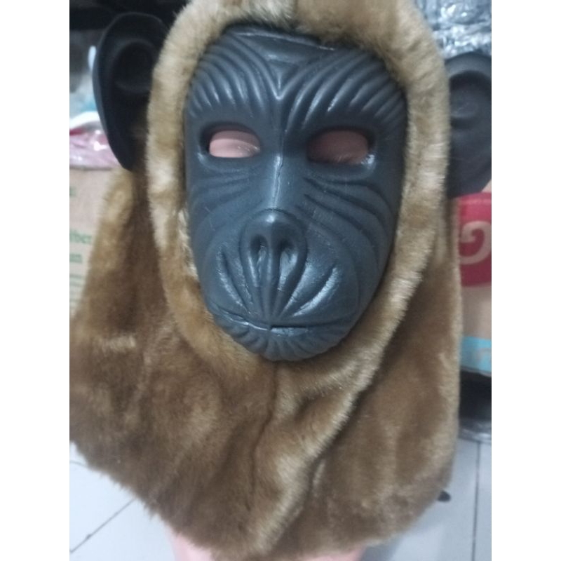 Jual topeng gorilla coklat gorila coklat | Shopee Indonesia