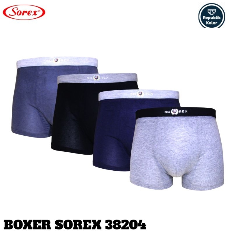 Jual BOXER PRIA SOREX SRX 38204 | ISI 2 | NYAMAN & SEJUK | Shopee Indonesia