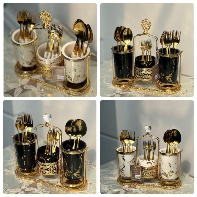 Jual TEASPOON MARBLE SET ( WAJIB PACK KAYU) | Shopee Indonesia