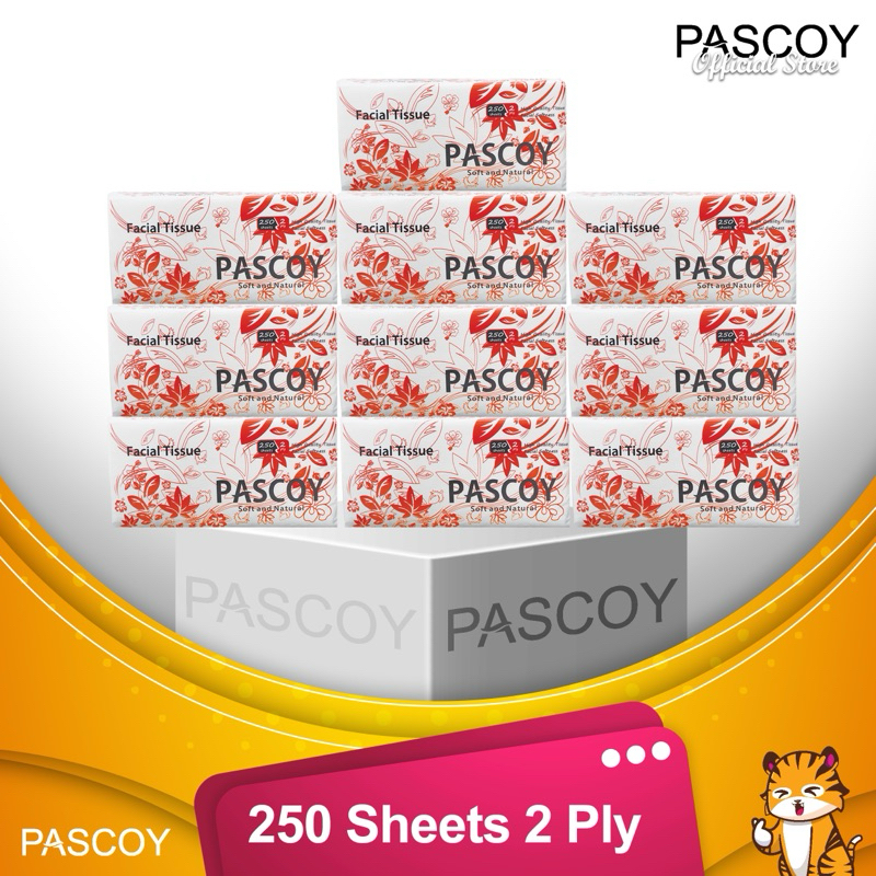 Jual Pascoy - Bundling 10 Pcs Facial Tissue 250 Sheets 2 Ply | Shopee ...
