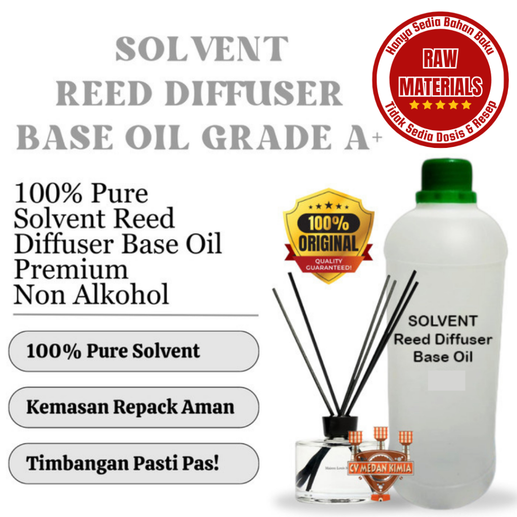 Jual Premium 500gr Pelarut Reed Diffuser Solvent Reed Diffuser Base Oil ...