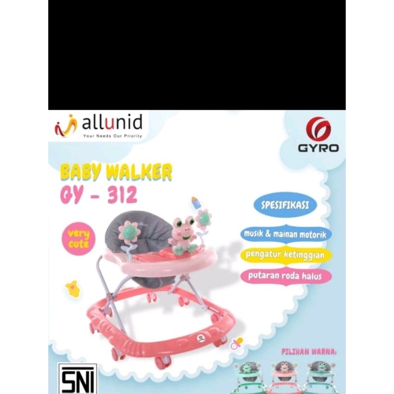 Jual BABY WALKER GYRO - 312 MEMBANTU ANAK JALAN | Shopee Indonesia