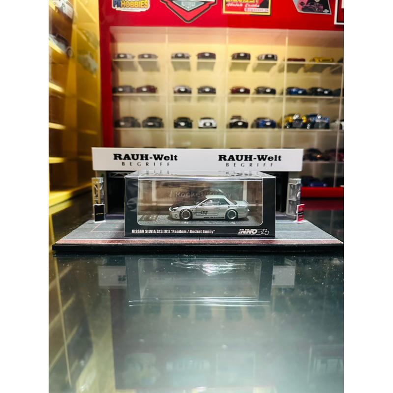 Jual Inno64 Inno Nissan Silvia S13 (V1) Pandem Rocket Bunny Silver ...