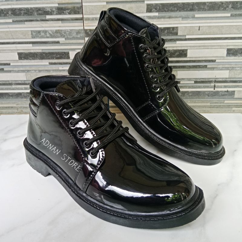 Jual Sepatu PDH Pria Kantoran Dinas Mengkilat Dan Doff SECURITY PNS ...
