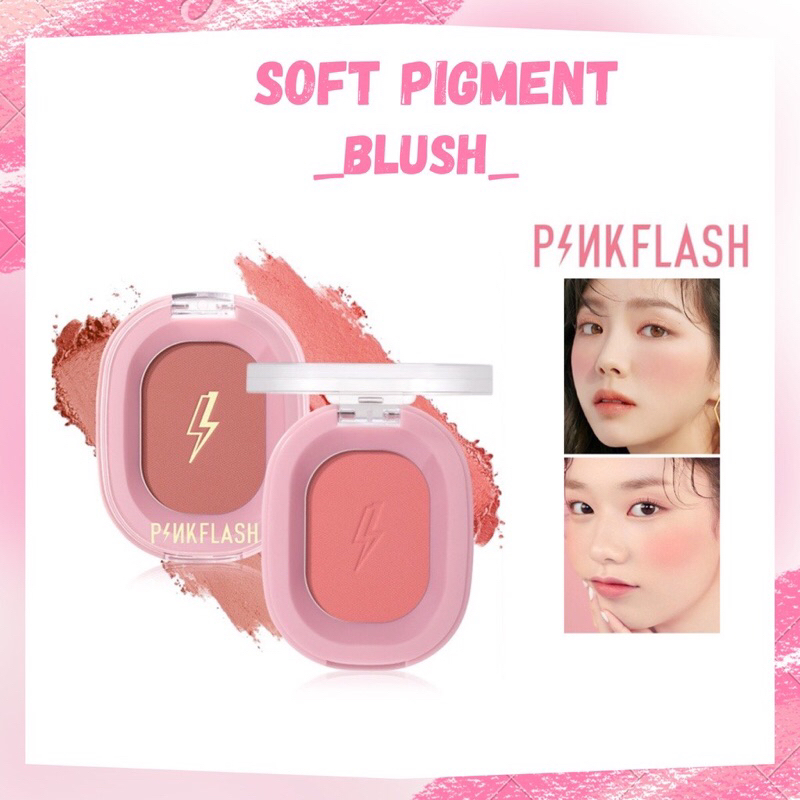 Jual PinkFlash F01 Chic In Cheek pink flash BlushOn F 01 | Shopee Indonesia