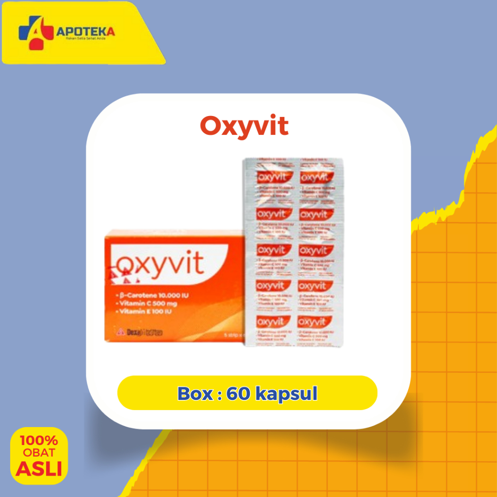Jual OXYVIT isi 30 Tablet Multivitamin | Shopee Indonesia