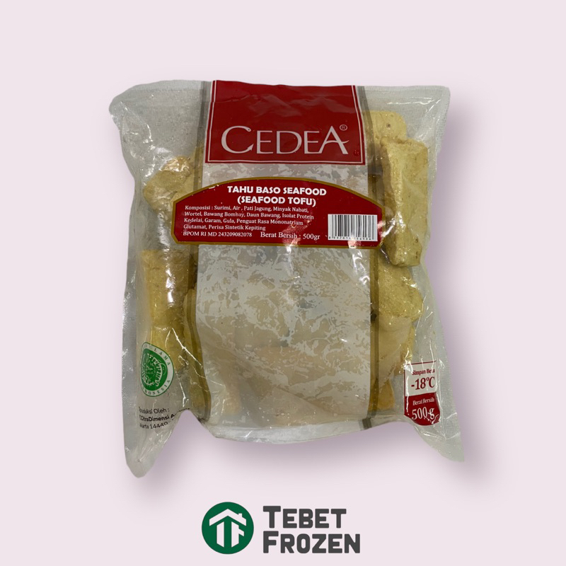 Jual CEDEA TAHU BASO SEAFOOD 500GRAM - TEBET FROZEN | Shopee Indonesia