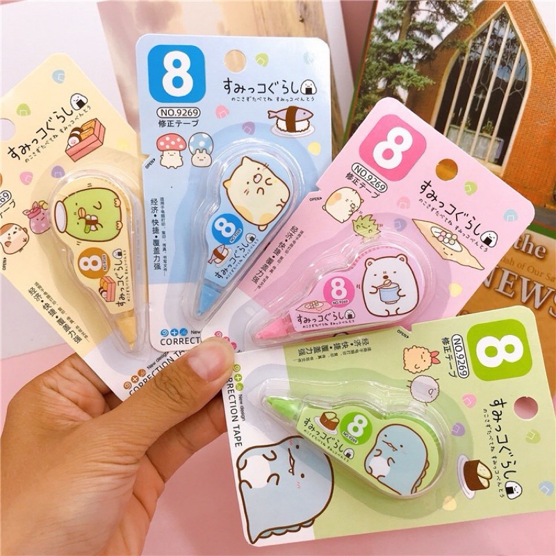 Jual Tipex Tipe X Kertas Correction Tape Lucu Karakter Mini | Shopee ...