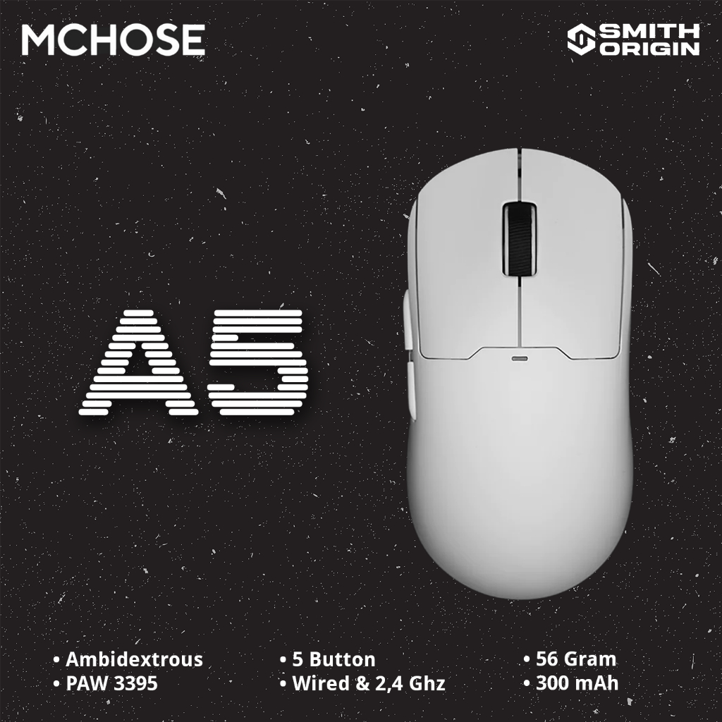 Jual MCHOSE A5 Wireless Mouse | Shopee Indonesia