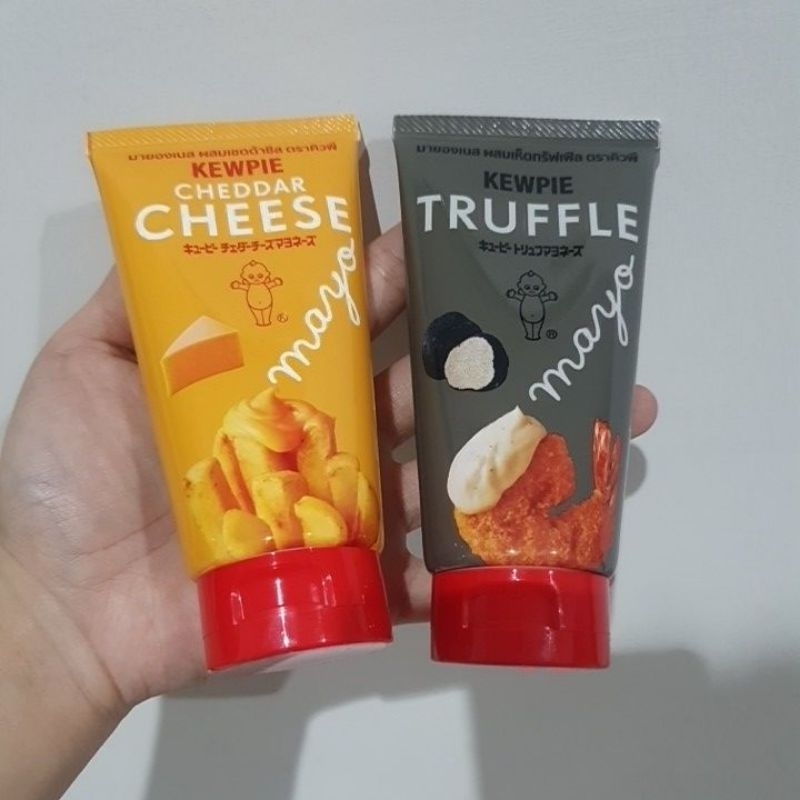 Jual Kewpie Truffle Cheddar Cheese Mayo Dressing Thailand ORI 100%!! | Shopee Indonesia