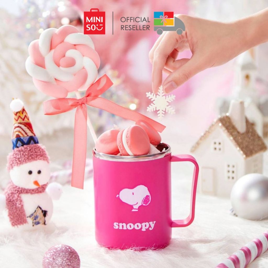 Jual MINISO X Snoopy Tumblr / Mug / Tempat Minum 400ml | Shopee Indonesia