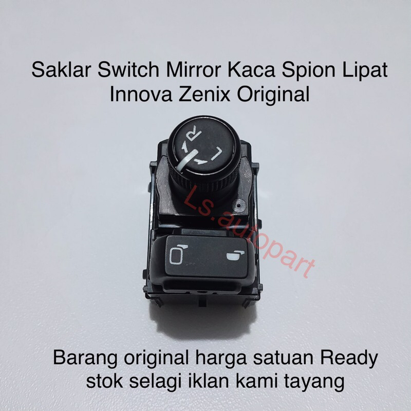 Jual Saklar Switch Mirror Kaca Spion Lipat Innova Zenix Original ...