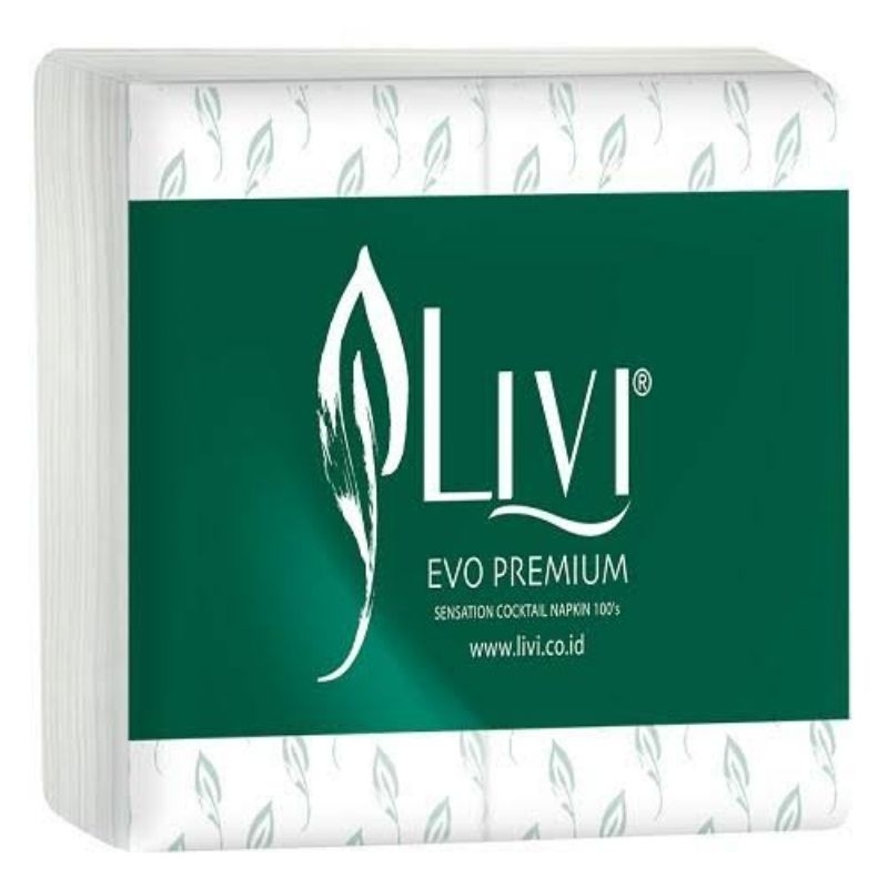 Jual Tissue Cocktail Napkin Livi - Tisu Premium Sensation Evo Smoothies ...