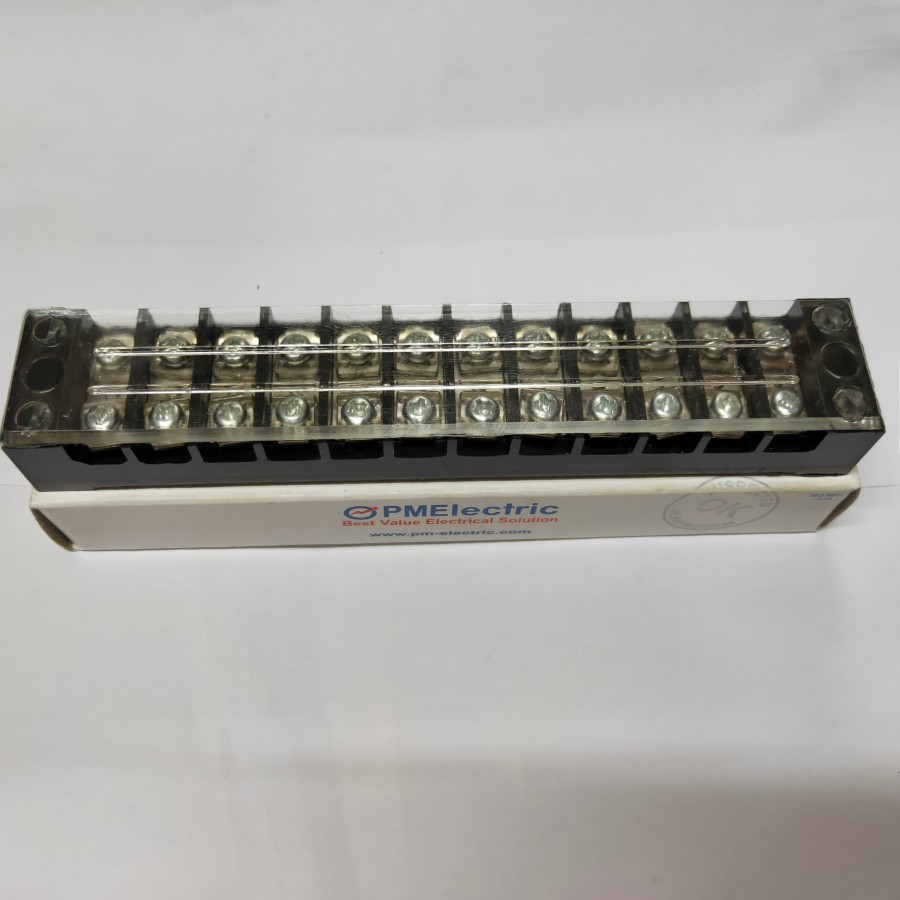 Jual Terminal Blok / Block 30A 12P 12 Pole PM Electric | Shopee Indonesia