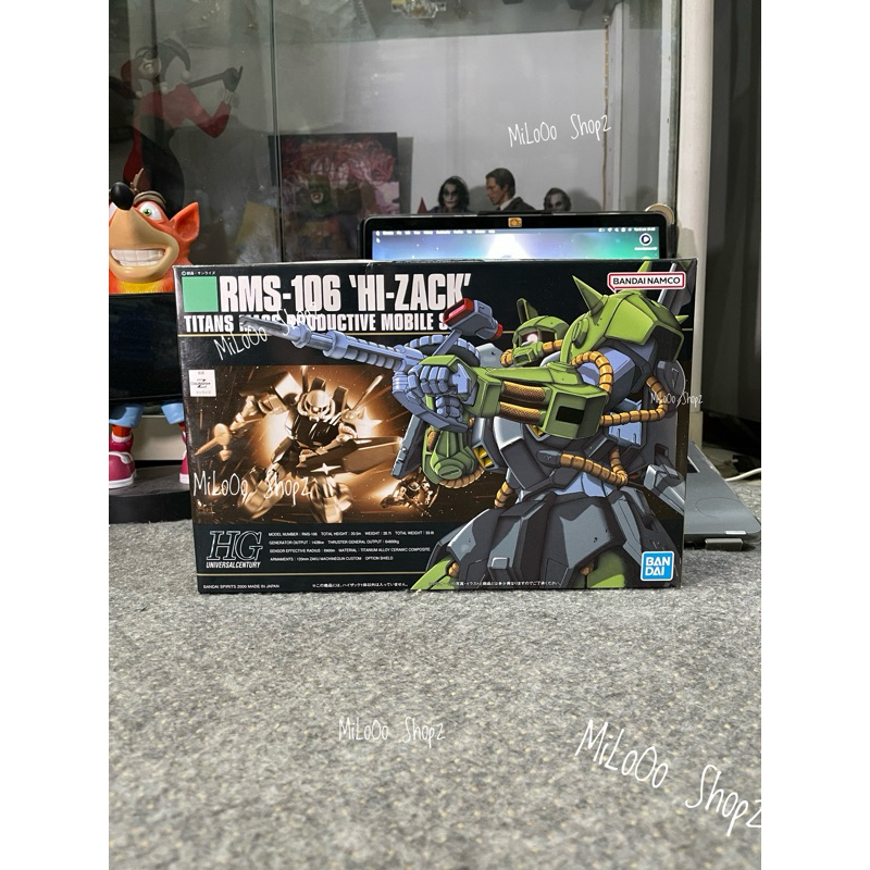 Jual HGUC HG 1/144 GUNDAM RMS-106 HI-ZACK - BANDAI MOKIT GUNPLA NOT ZAKU | Shopee Indonesia