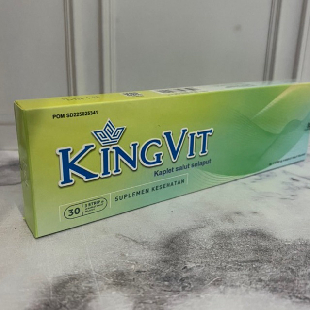 Jual KINGVIT PER BOX ISI 30 KAPLET | Shopee Indonesia