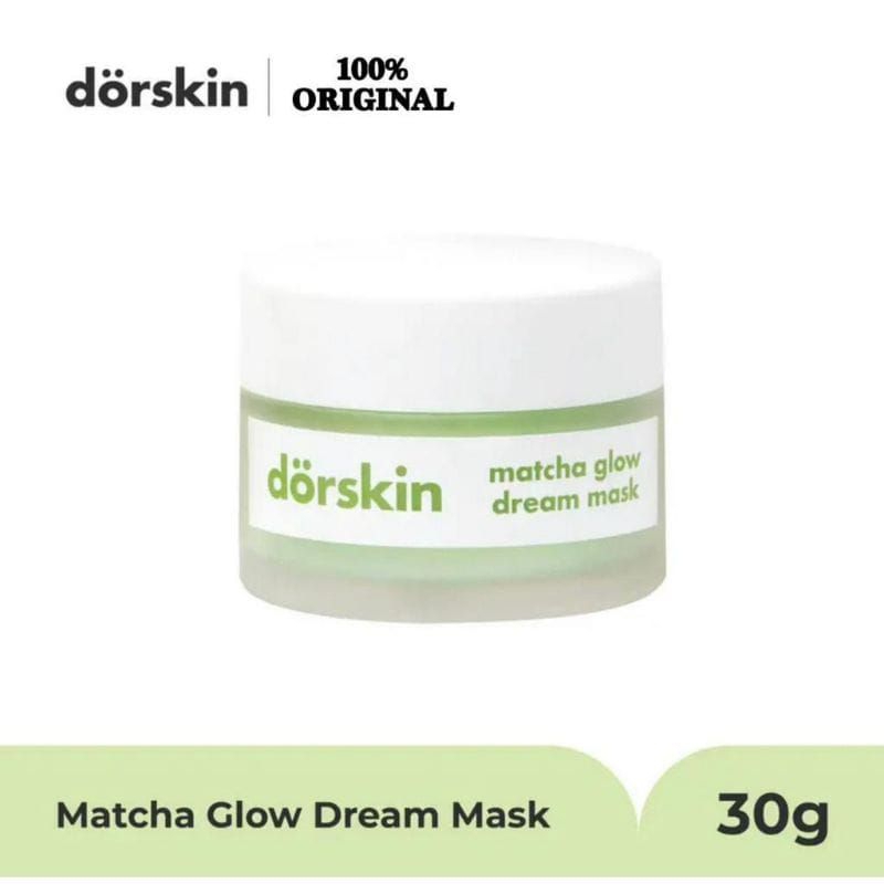 Jual Dorskin matcha Glowing Dream sleeping mask | Shopee Indonesia