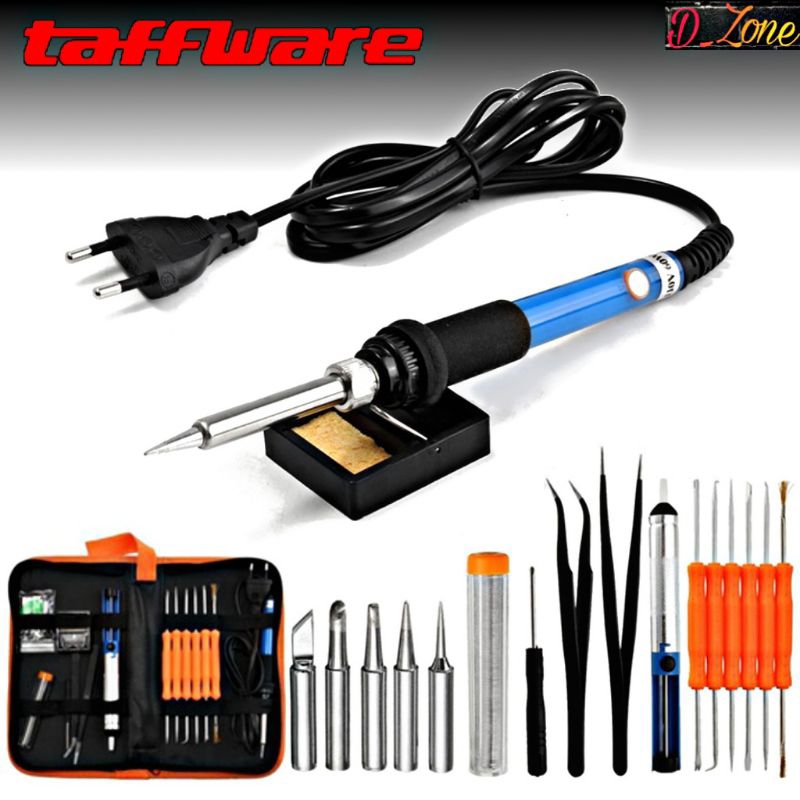 Jual Solder Listrik 1 Set Peralatan Solder Kit 7 In 1 Soldering Iron ...