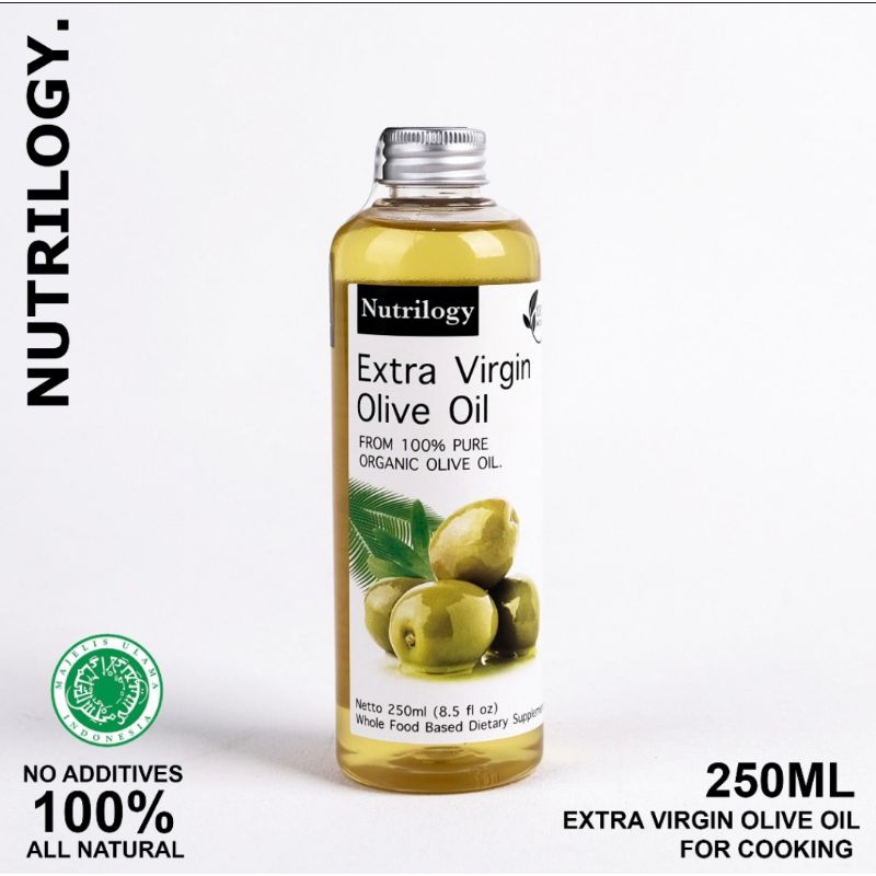 Jual Minyak Zaitun Extra Virgin Olive Oil 250ml ORI Bisa Di Minum ...