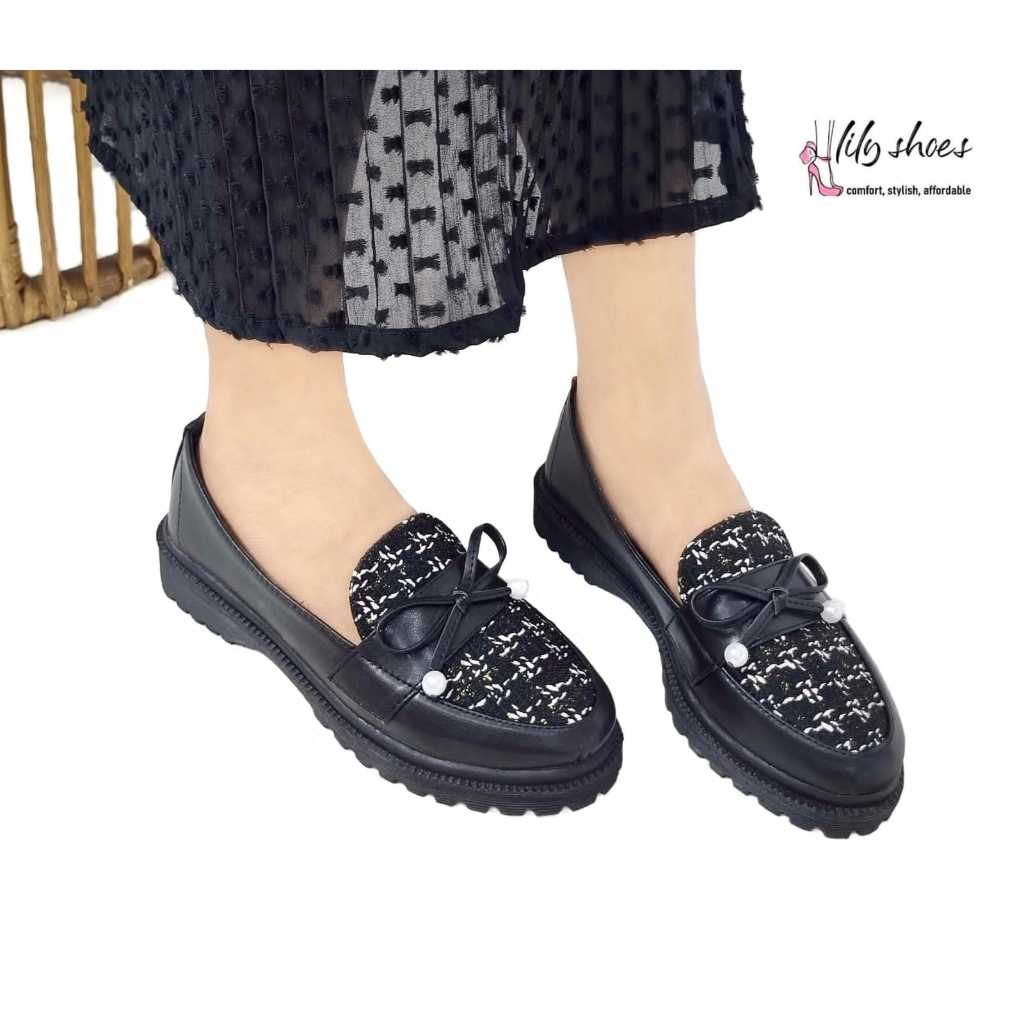 Jual LILY SHOES - Imelda Sepatu Wanita Loafer Docmar Korean Style ...