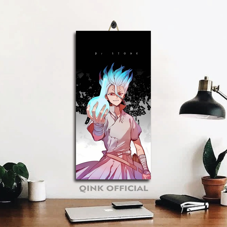 Jual Pajangan Kamar Bayi Gambar Anime Keren Dr Stone 15X30 / Qink ...
