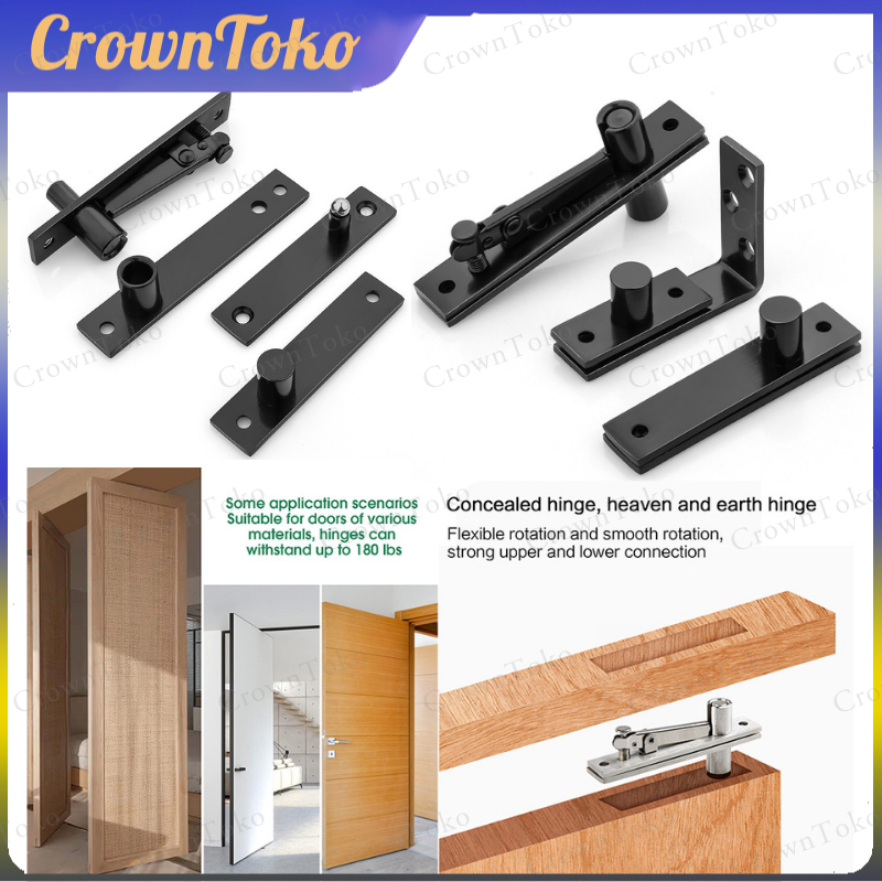 Jual Hitam menebal Engsel Pivot Atas Dan Bawah / Engsel Pintu Ayun ...