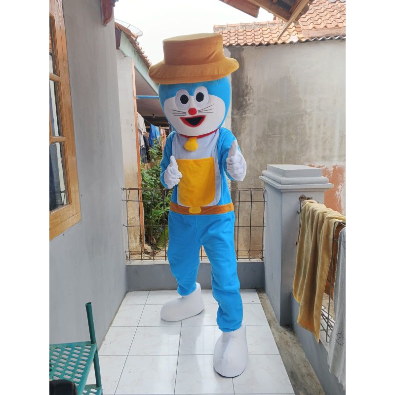 Jual kostum karakter Doraemon topi | Shopee Indonesia