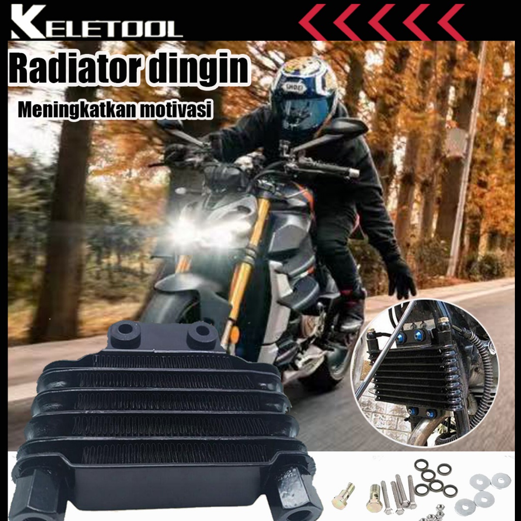 Jual 100%Ori & Garansi Pengganti Radiator Pendingin Oli motor ...