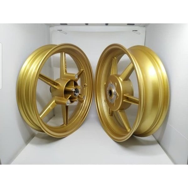 Jual VELG RCB AEROX 155 SP811 GOLD RING 14 DOUBLE DISC | Shopee Indonesia
