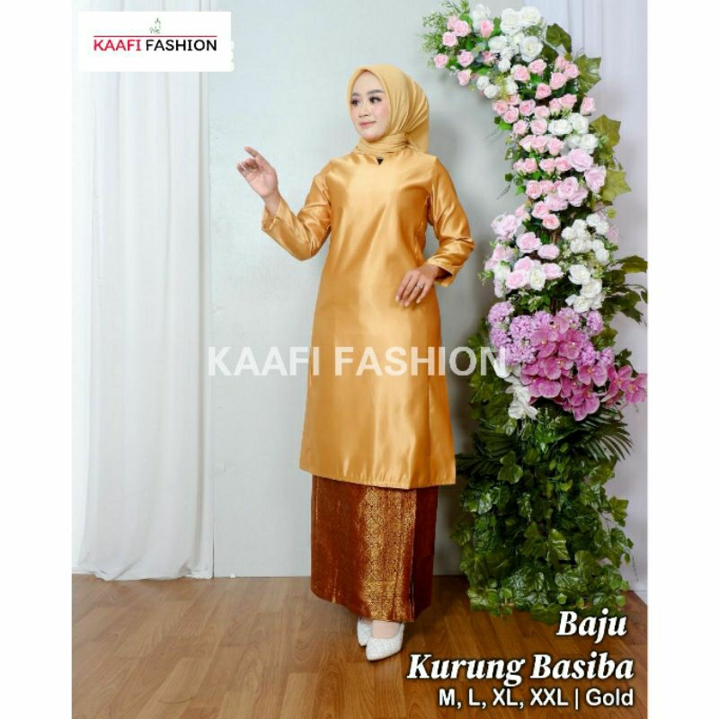 Jual BAJU KURUNG BASIBA/KEBAYA TUNIK ROK SONGKET/KEBAYA MEWAH/KEBAYA ...