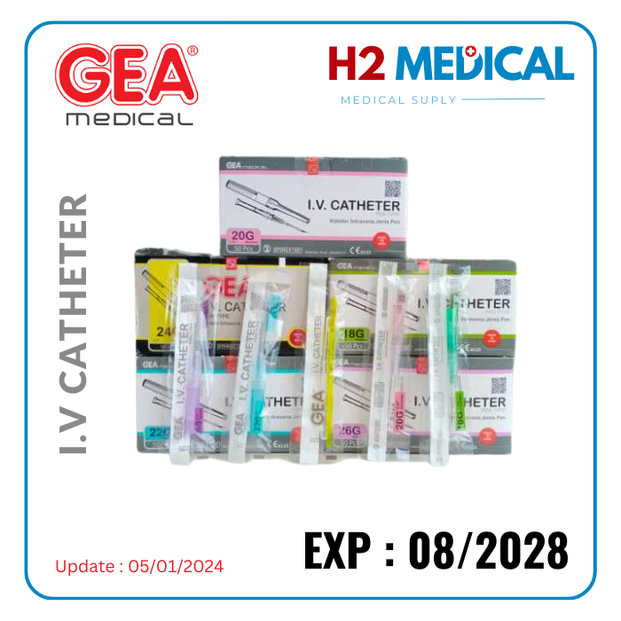 Jual IV Catheter GEA 26G Abbocath Infus 18G 20G 22G 24G IV 22G IV 24G ...