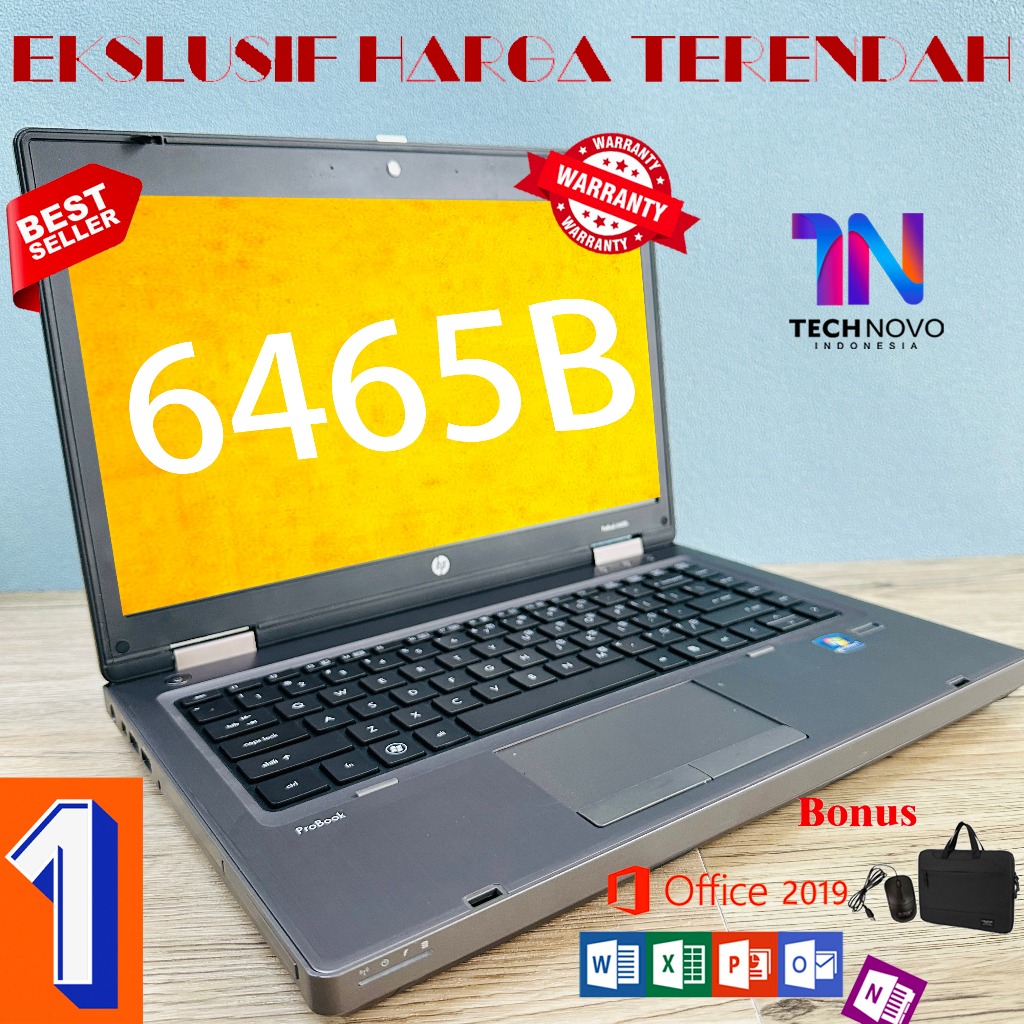 Jual Laptop HP ProBook 6465b AMD A4 RAM 8G SSD 256GB |14inch/IPS|slim ...