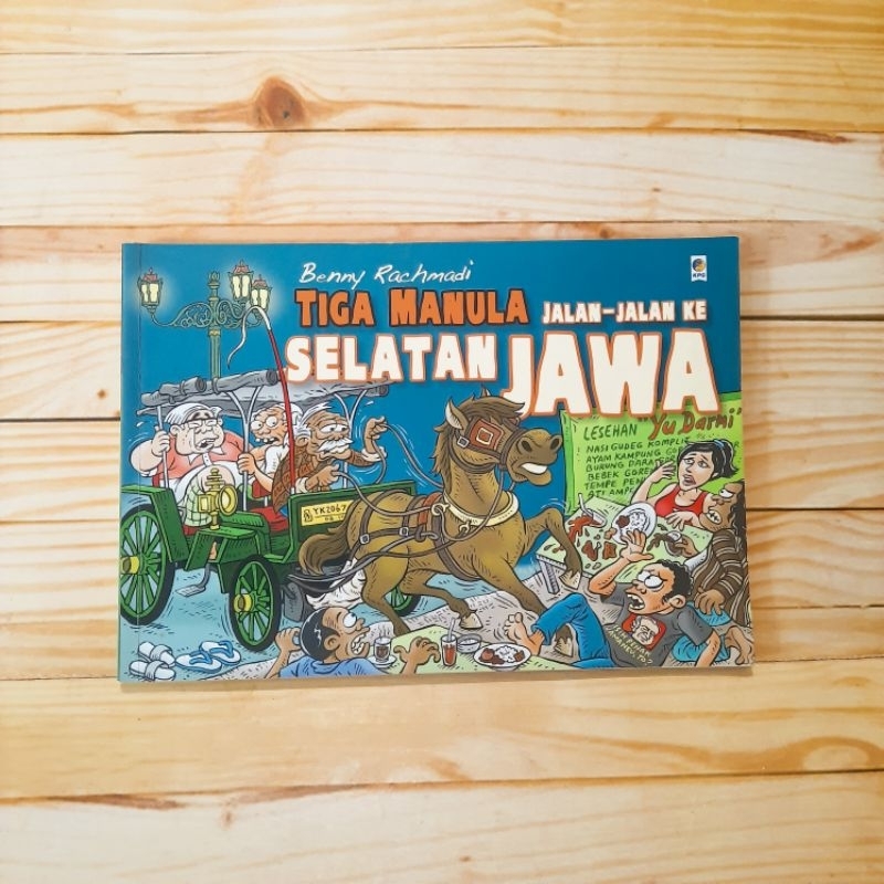Jual Buku Tiga Manula Jalan-Jalan Ke Selatan Jawa Komik Preloved ...