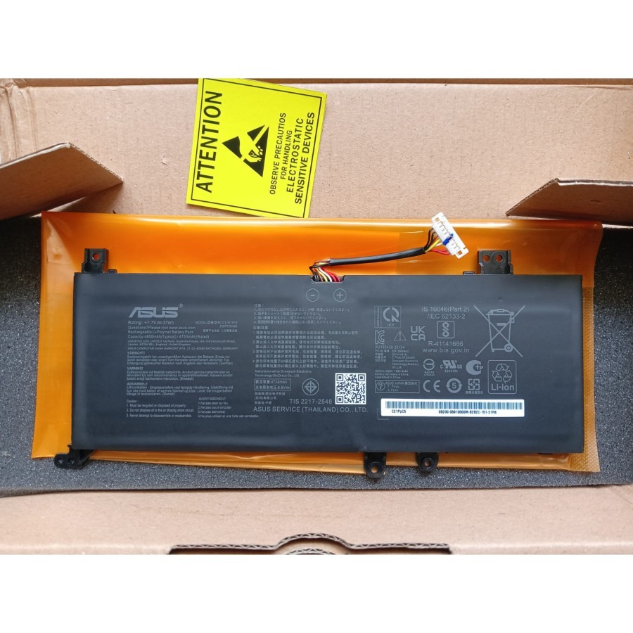 Jual BATERAI LAPTOP ASUS VIVOBOOK X412 A412 MODEL C21N1818 ORIGINAL | Shopee Indonesia