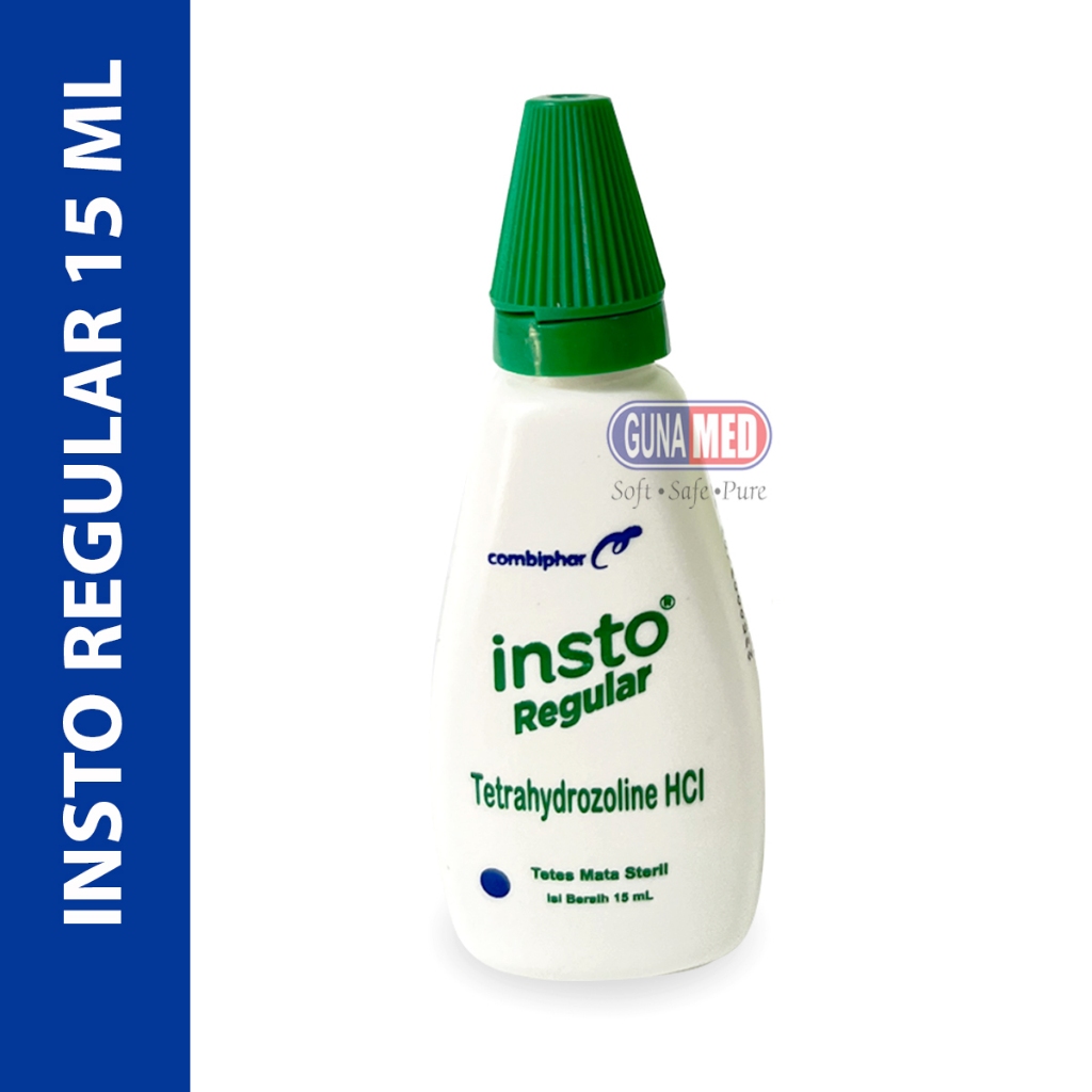 Jual INSTO Reguler Drops Tetes Mata Steril 15ml | Shopee Indonesia