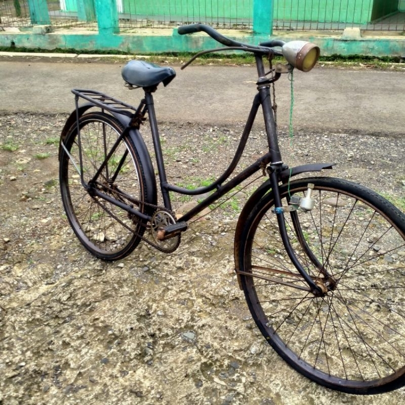 Jual sepeda onthel dames bahan | Shopee Indonesia