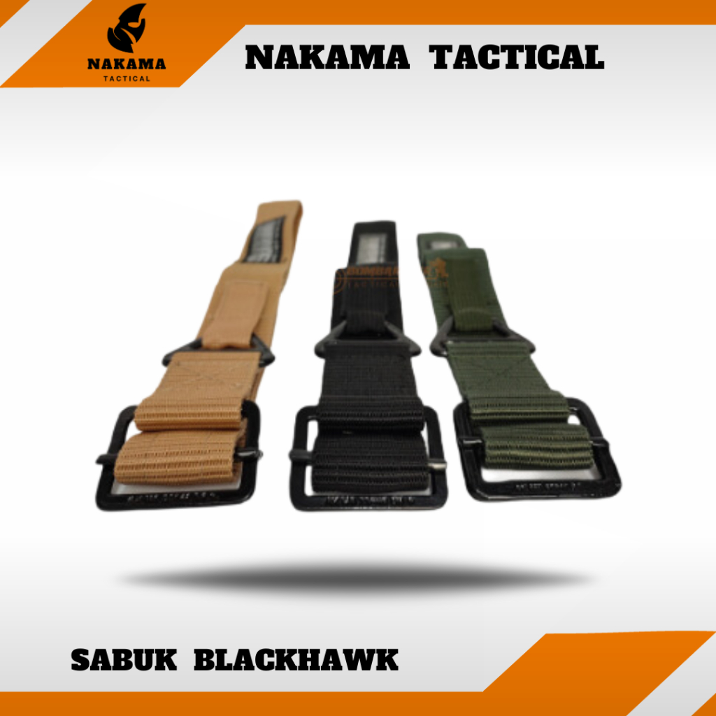 Jual PROMO !! Sabuk Pria Blakhawk ikat pinggang army polisi Tni satpam ...