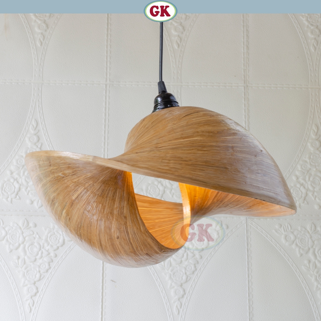 Jual Kap lampu hias bambu/ lampu kayu/BAMBOO ART LAMPSHADE/ LAMPU SENI ...