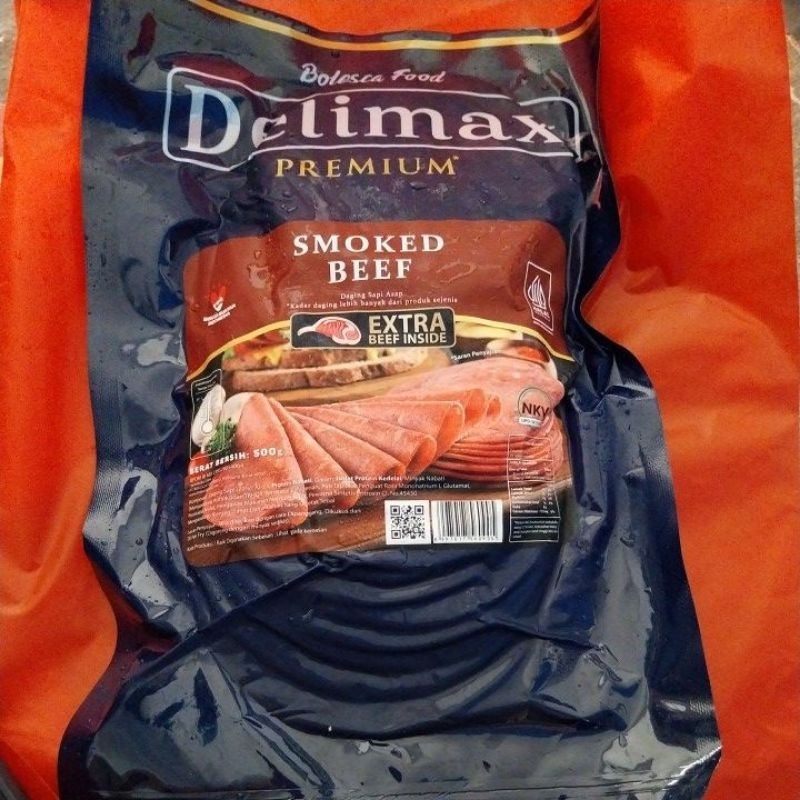 Jual delimax premium smoked beef 500g | Shopee Indonesia