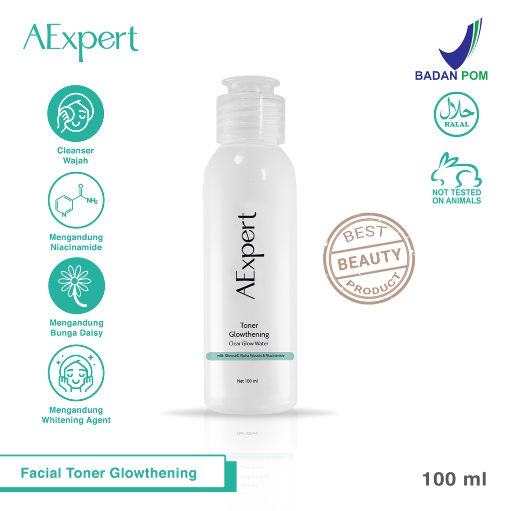 Jual Aexpert by dr Ekles Skincare Glowthening - Facial Toner (EXP 12-2024) | Shopee Indonesia