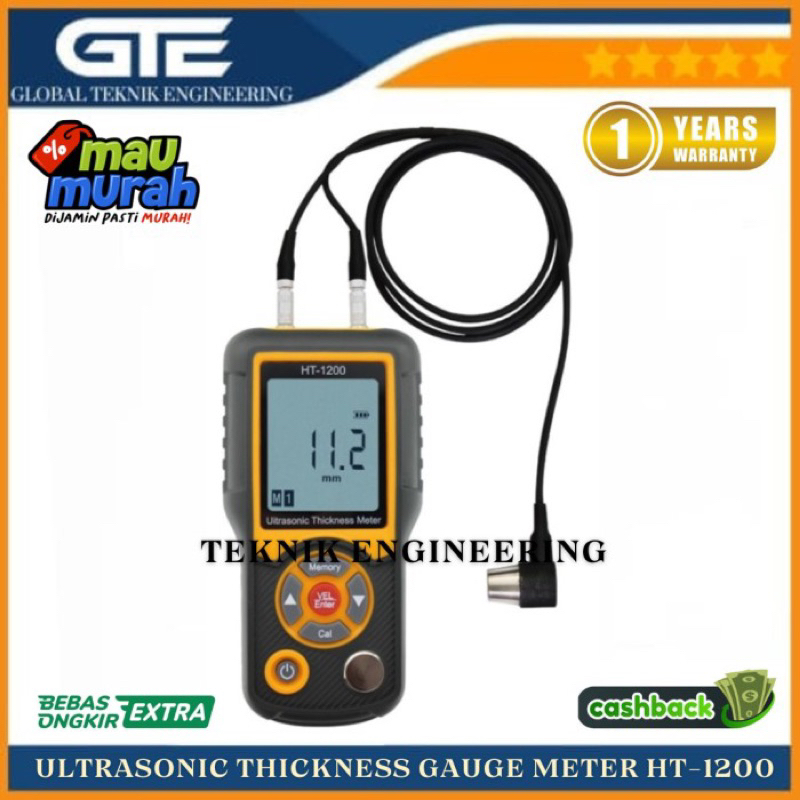 Jual HT-1200 Ultrasonic Thickness Gauge Meter Baja Kekebalan Tester ...