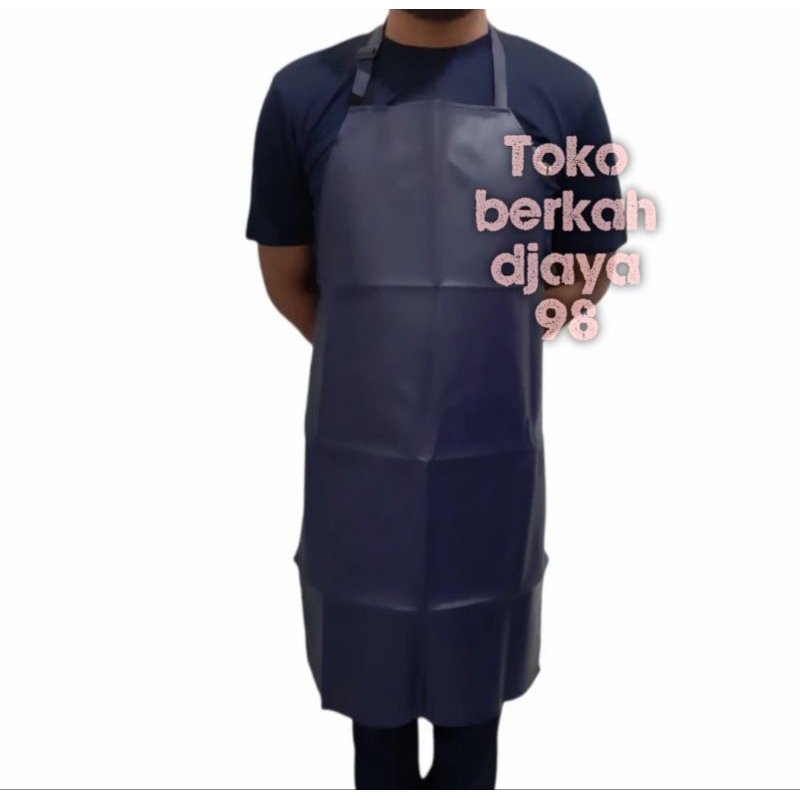 Jual APRON CELEMEK PVC WATERPROOF UKURAN 90CM | Shopee Indonesia