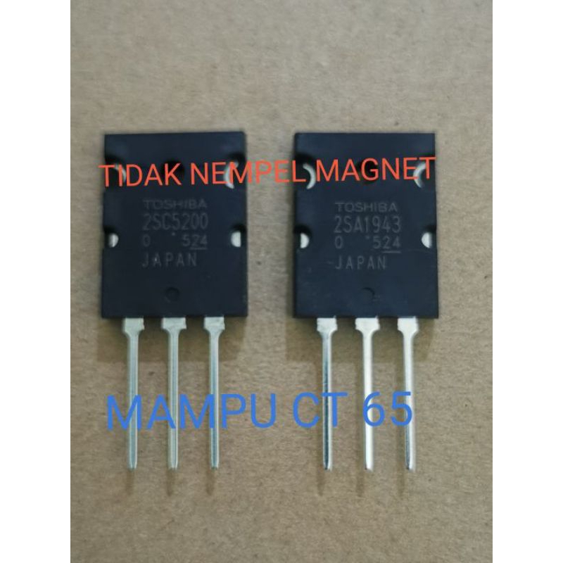 Jual Transistor Toshiba C5200 A1943 lot 524 | Shopee Indonesia