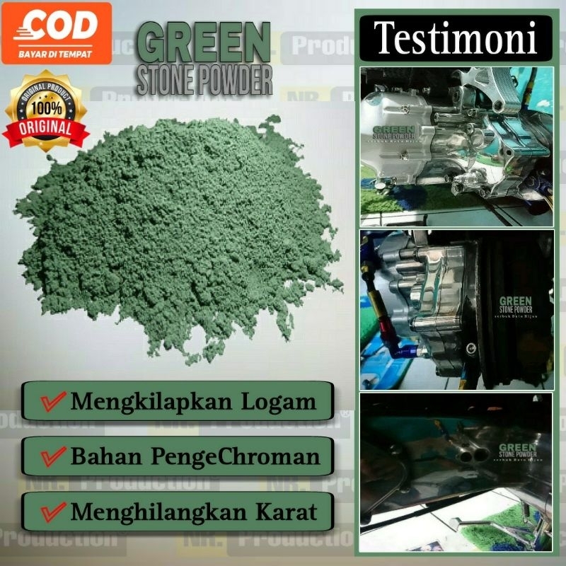 Jual (BiSA COD) Batu Hijau Serbuk |Batu Ijo |Langsol Hijau |Langsol Ijo ...