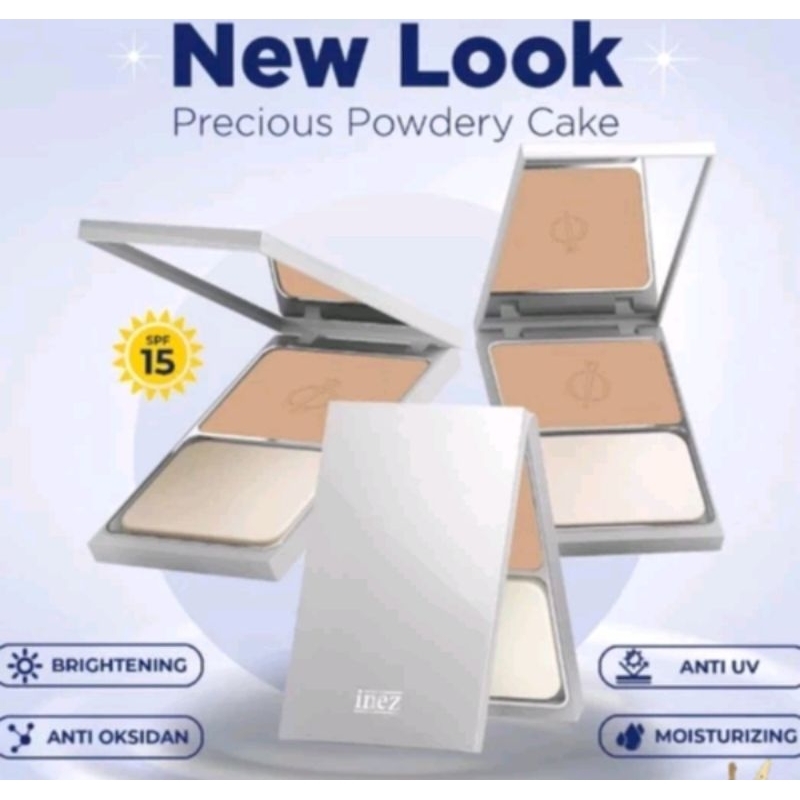Jual Inez Precious Powdery Cake (New Case) | Shopee Indonesia