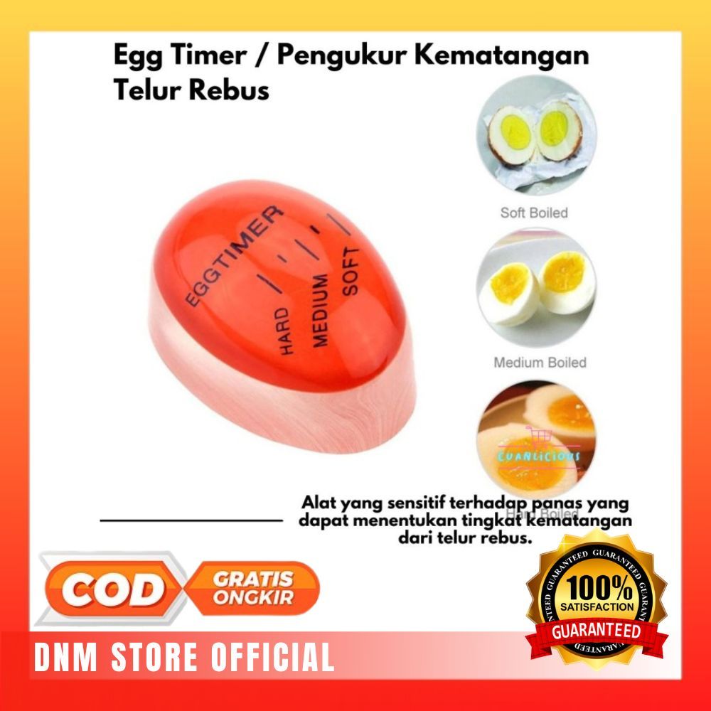 Jual Alat Pengukur Kematangan Telur Berubah Warna Perfect Boiled Egg ...