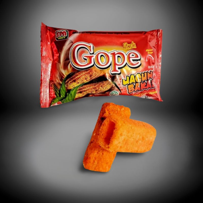 Jual Kerupuk Gope Snack rasa Jagung Bakar isi 20 pcs @7 gr | Shopee ...
